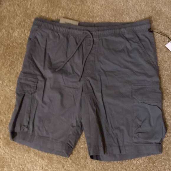 Goodfellow & Co | Shorts | Goodfellow Co Gray Drawstring Cargo Shorts ...